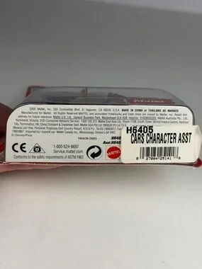 Mattel | Toys | Disney Pixar Cars Mater 206 Mattel Diecast Sealed 55 ...